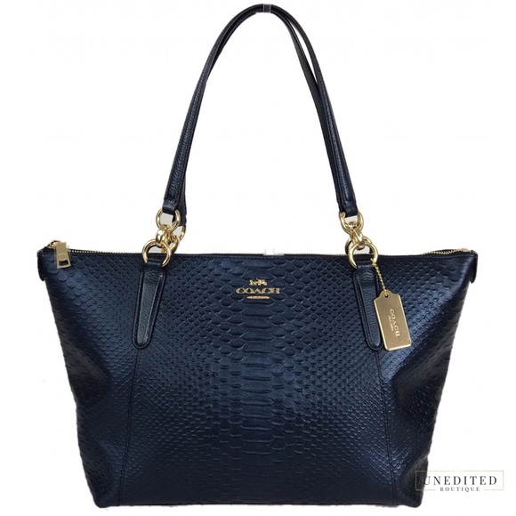 Coach | Bags | Coach Python Ava Tote | Poshmark